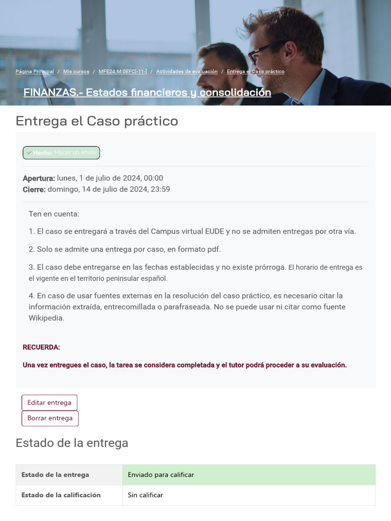 MFE24.M.0EFC (-11-) - Entrega El Caso Práctico - PVE ENVIADO | PDF