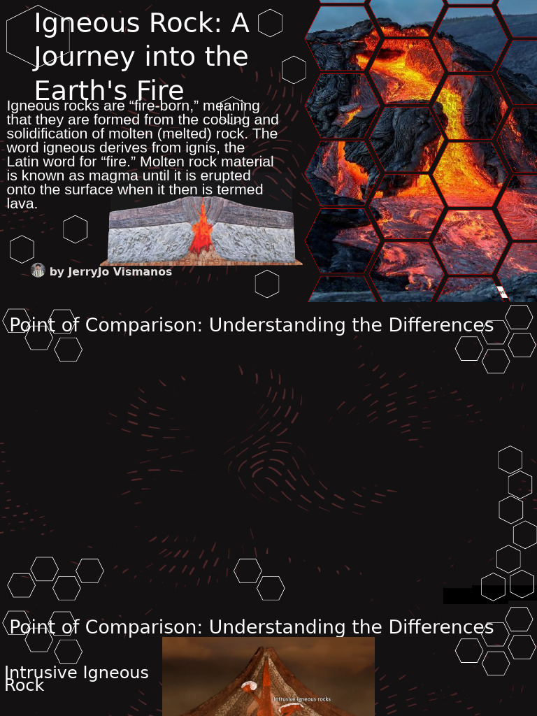 Igneous Rock A Journey Into The Earths Fire | PDF