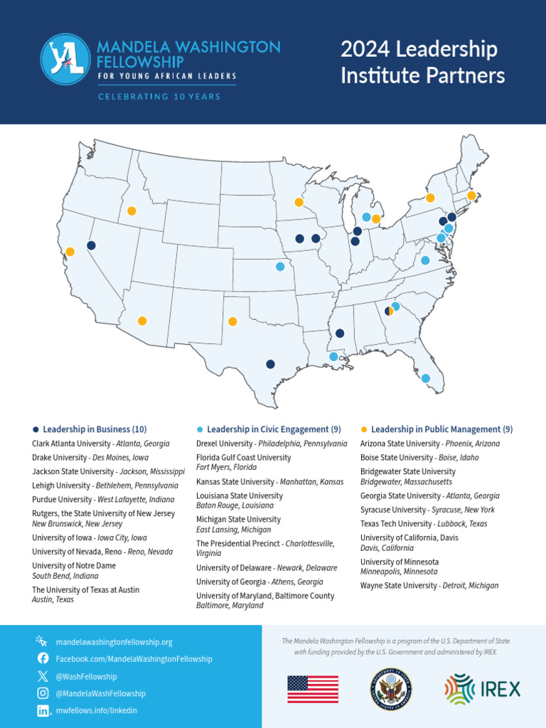 MWF 2024 Institute Partners Map | PDF