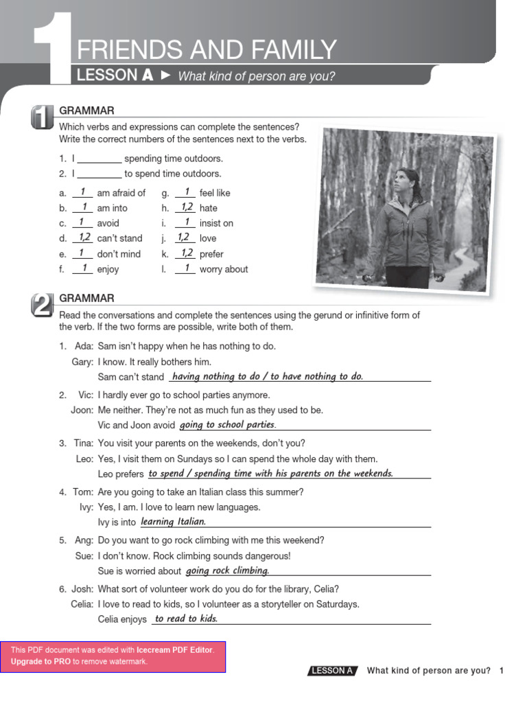 Answers Not Completed of Workbook | PDF