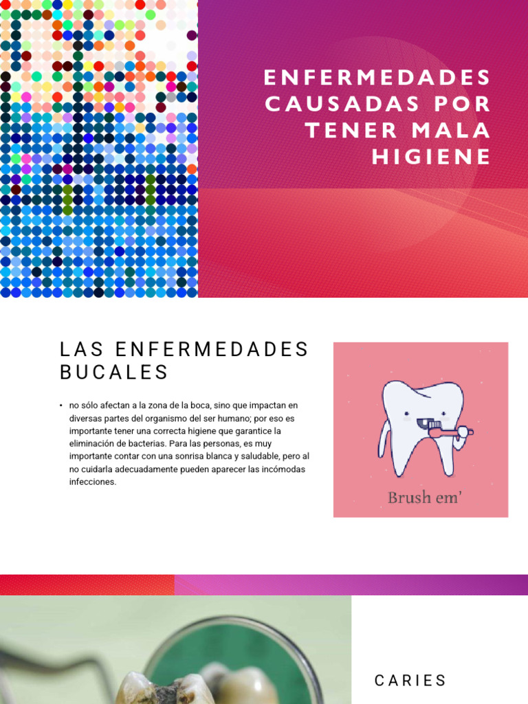 Enfermedades Causada Por Mala Higiene | PDF