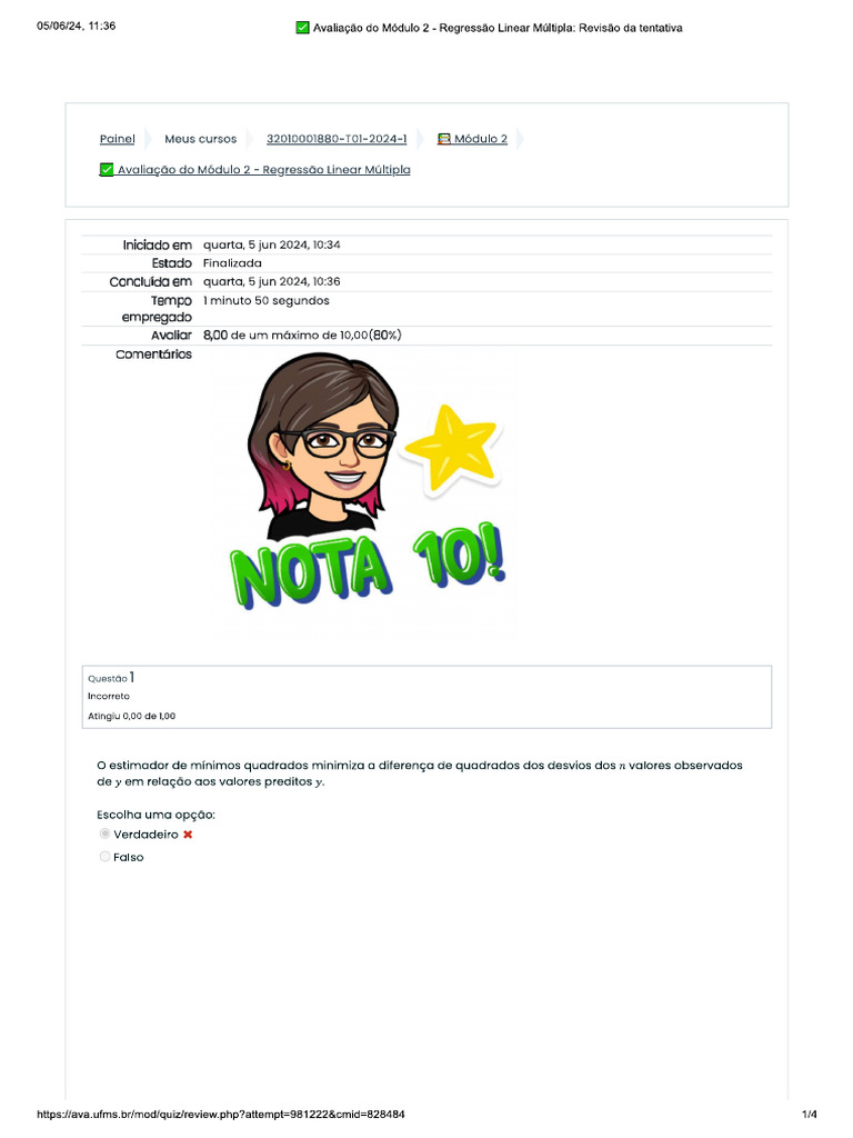 Prova Modulo2 1 | PDF