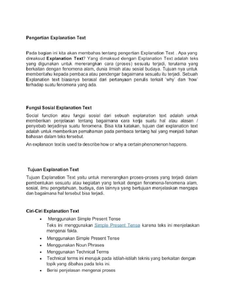 Explanation Text | PDF