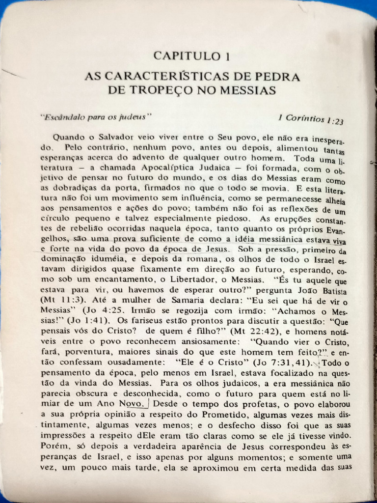 O Jesus Histórico Cap. 1, 2 e 3 | PDF