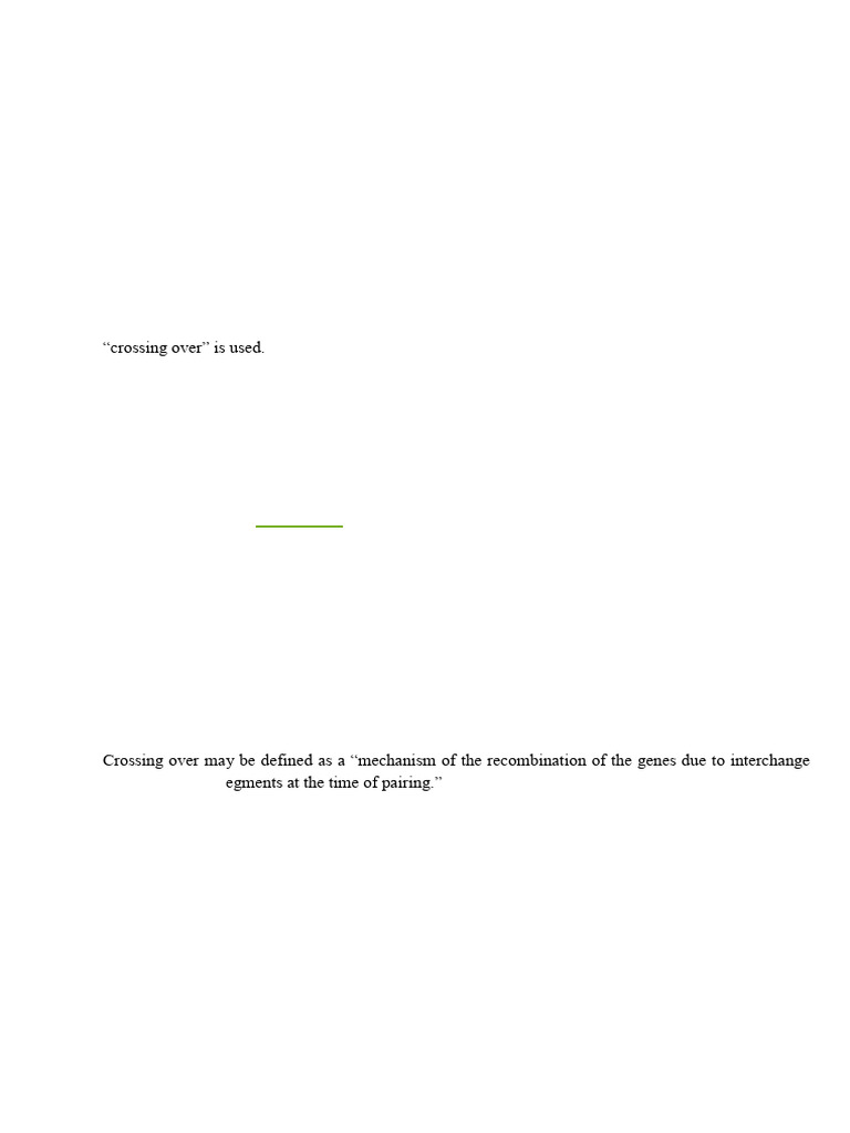 Crossing Over | PDF