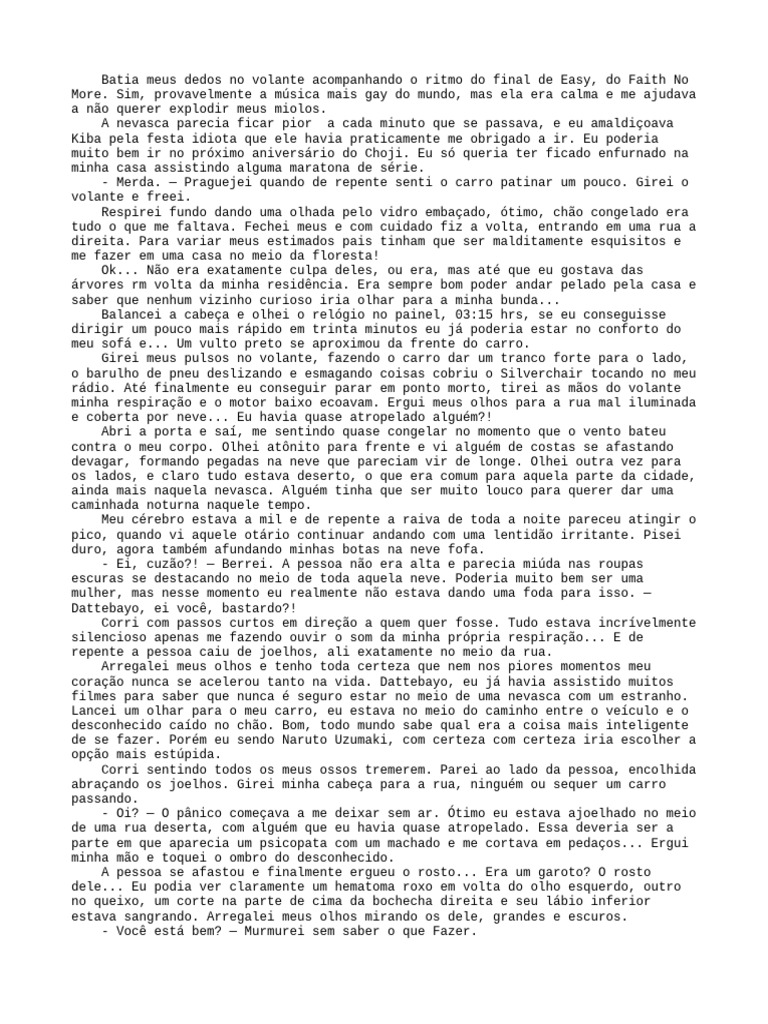 Bruised & Scared Cap 01 | PDF