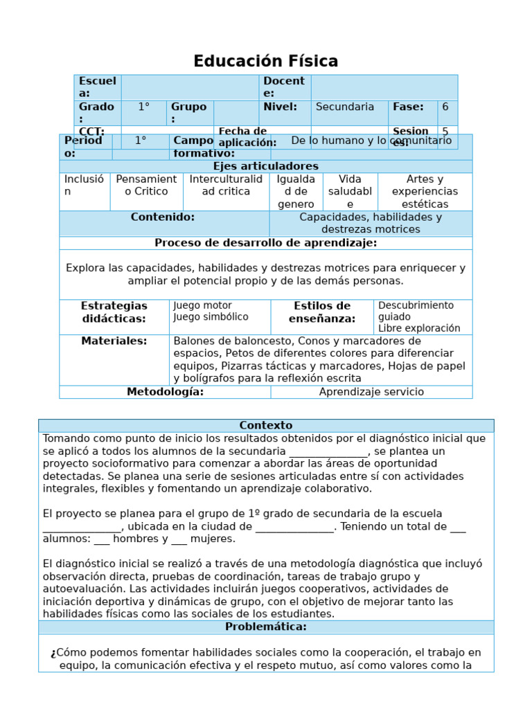 Sec. 1° Per. 1° Proyecto 3 | PDF