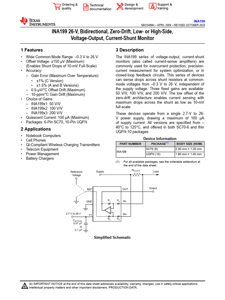 Ina 199 | PDF | Electrostatic Discharge | Technology & Engineering