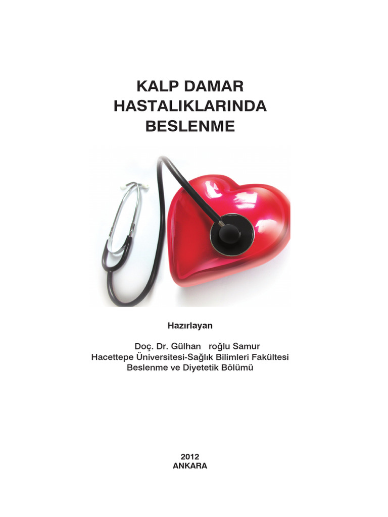 Kalp-Damar Hastaliklarinda Beslenm | PDF
