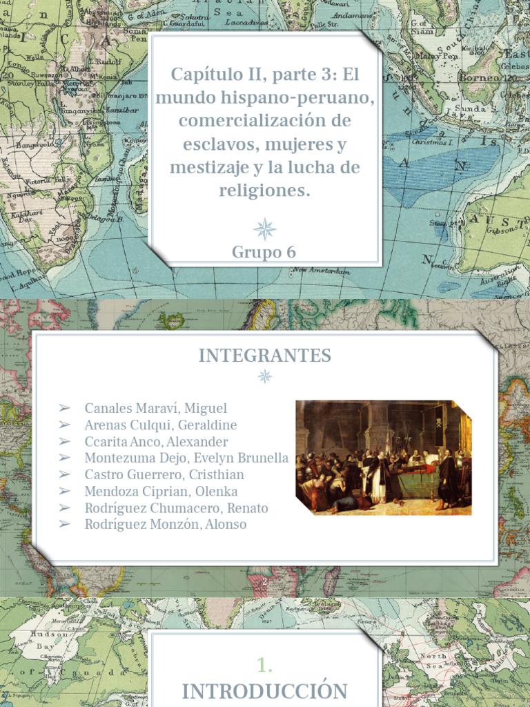 Diapositiva: Mundo Hispano - Peruano (Historia) | PDF | Historia