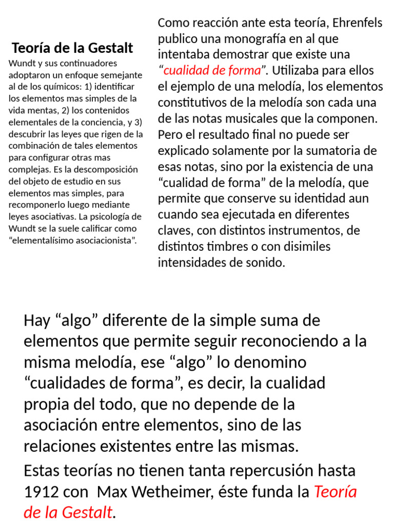 Teoría de La Gestalt | PDF