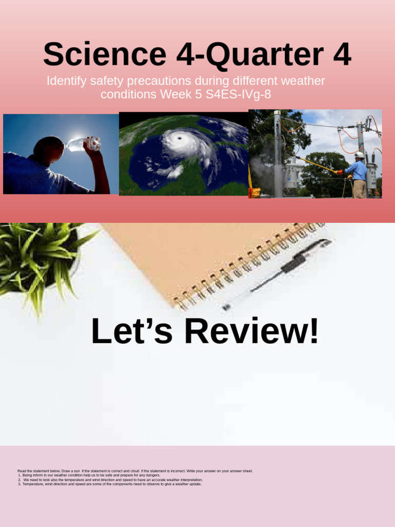 Science 4-Quarter 4-Week 5 | PDF