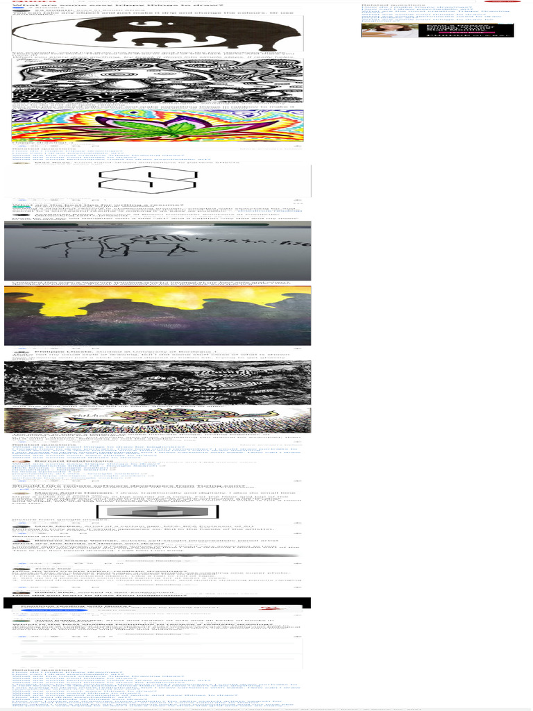 What Are Some Easy Trippy Things To Draw - Quora | PDF