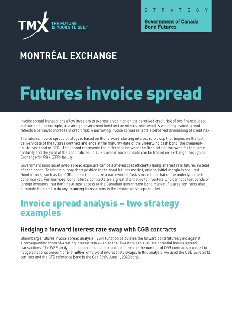 Futures Invoice Spread | PDF