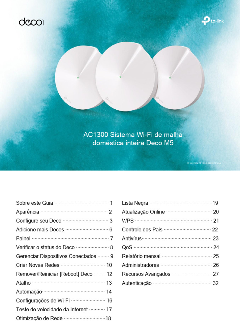 Deco M5 - UG - V1 - PT | PDF