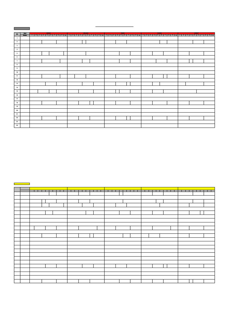 Jadwal M1-M4 | PDF