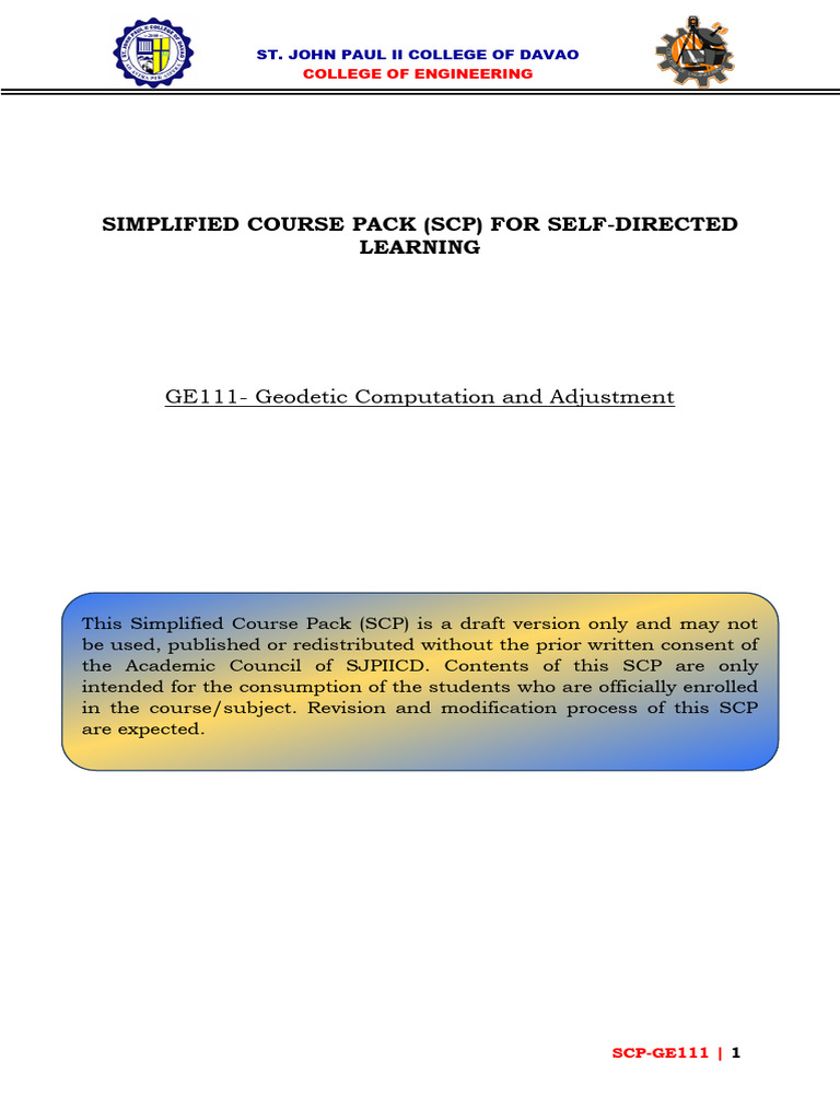 SCP Ge111 1 | PDF