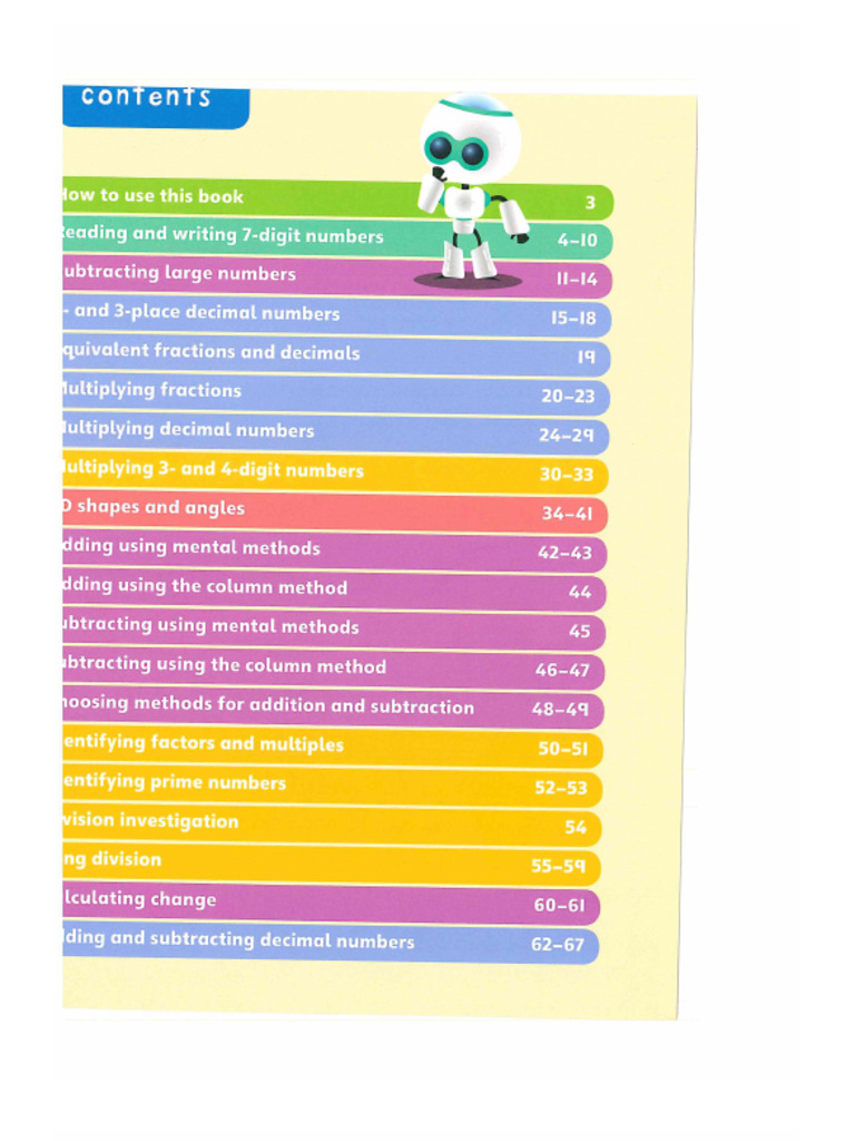 Abacus Math Year 6 Book 2 P. 1-30 | PDF