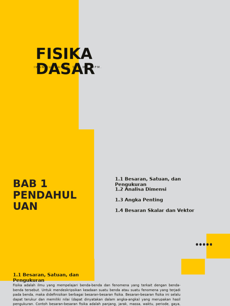 Fisdas Pendahuluan | PDF