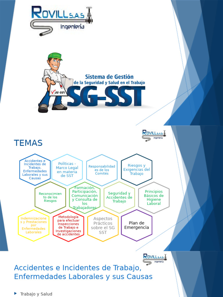Presentacion Inducción en SG-SST | PDF | Valores | Derecho laboral