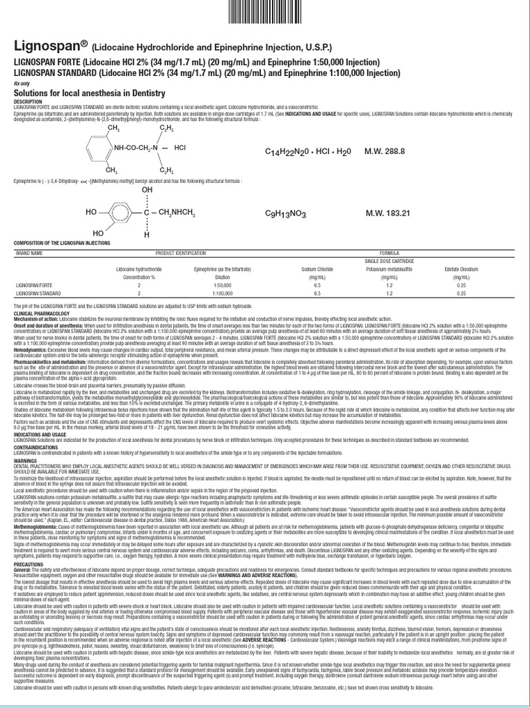 Lignospan PI r2021 | PDF