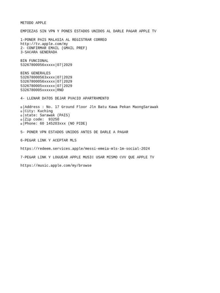 Metodo Apple Tv+Mls+Music | PDF