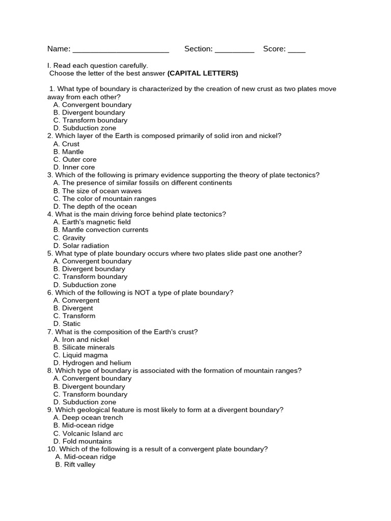 Summative Test Science | PDF