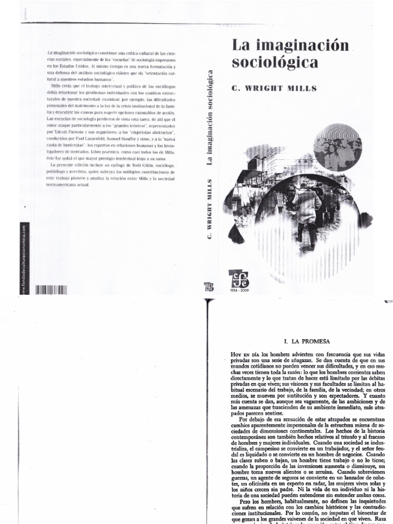 Wright Mills, Charles (1959) La Promesa | PDF
