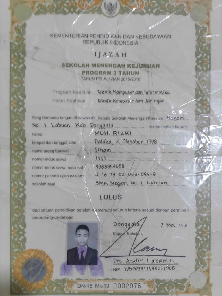 Ijazah Asli 11zon | PDF