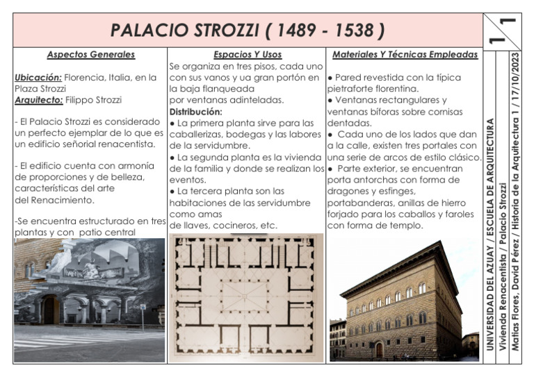 Palacio Strozzi | PDF