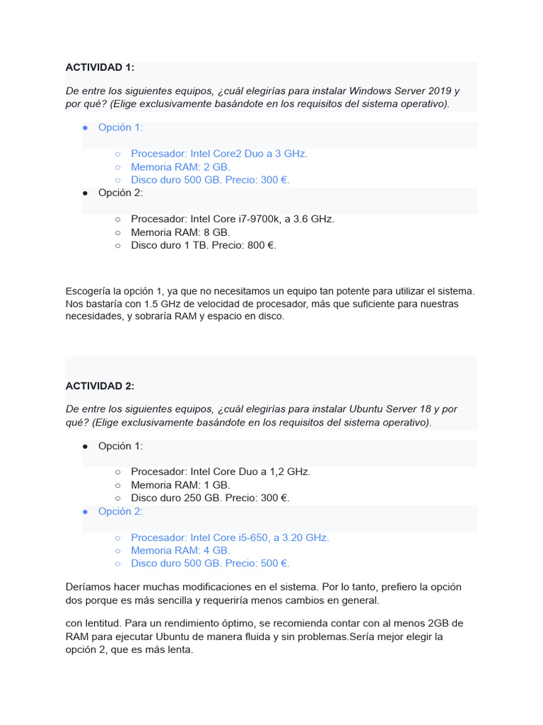 SOR01 Tarea | PDF | Computer Architecture | Games & Activities