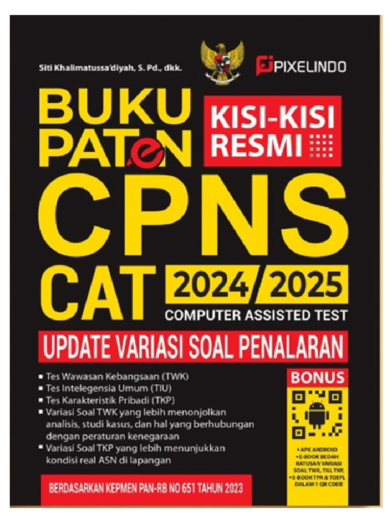 File 40 - Buku Paten CPNS CAT 2024 2025 | PDF