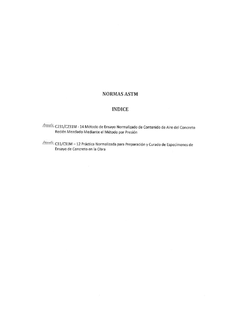 ASTM C231-14 Contenido Aire - Método Presión | PDF