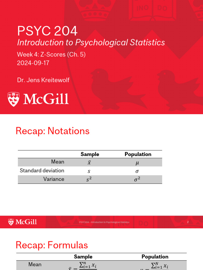 PSYC204 Fall2024 06 | PDF