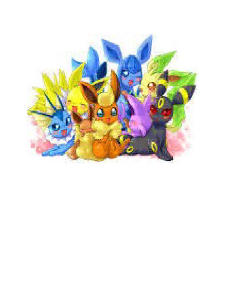 Evee Evolutions | PDF