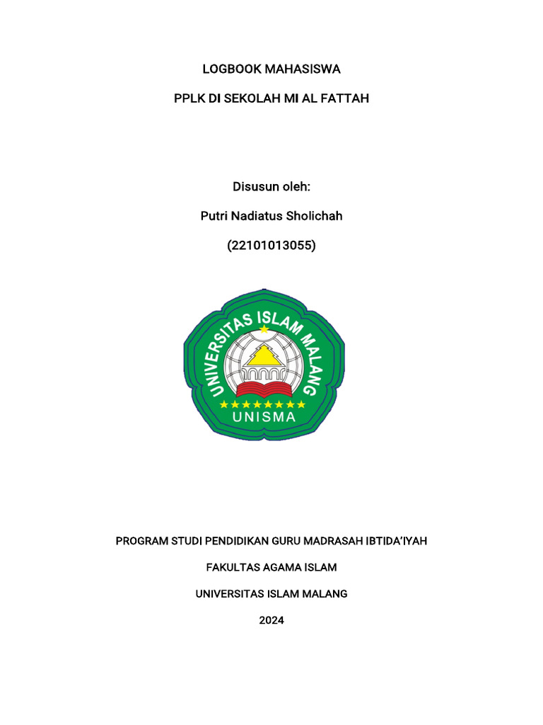 Putri Nadiatus - Logbook Ke 1 | PDF