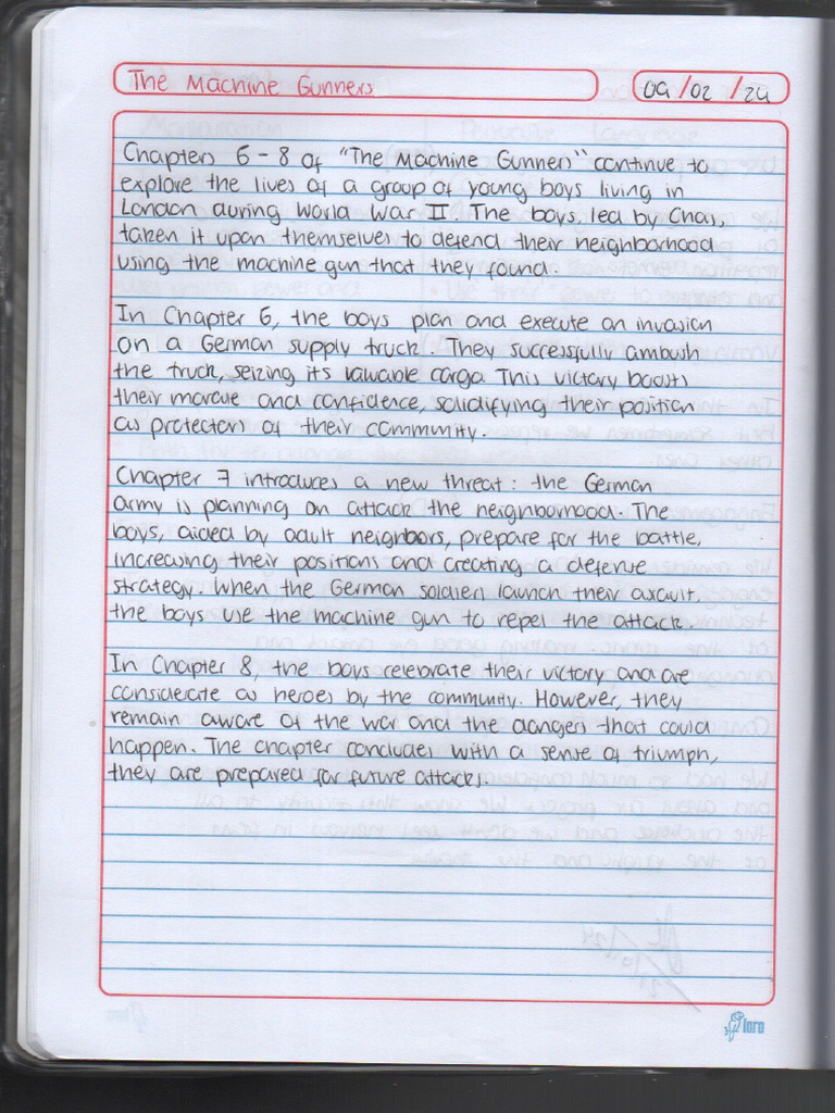 The Machine Gunners | PDF