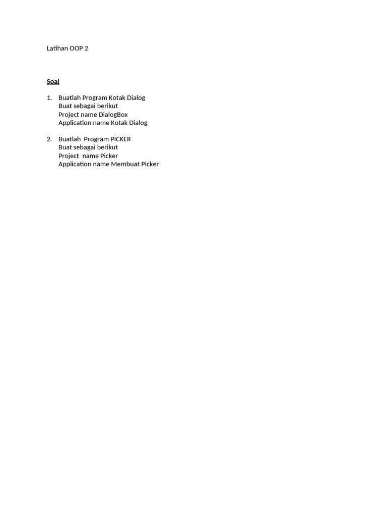 Latihan Oop2 | PDF