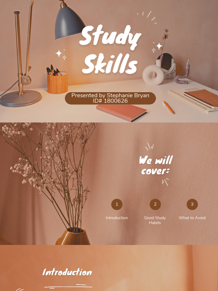 Academic Literacy-Study Skills Presentation | PDF