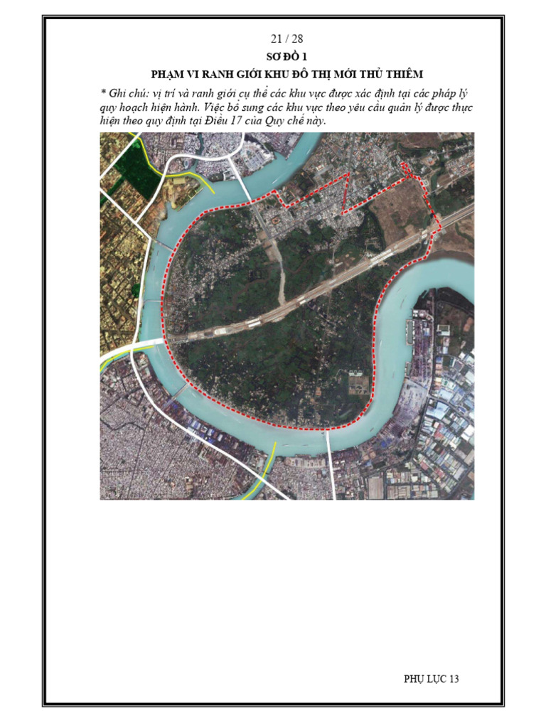 Quy Hoach Khu Do Thi Moi Thu Thiem Theo Kien Truc Moi Hieu Luc Tu Thang 12022tapchiduannet ...