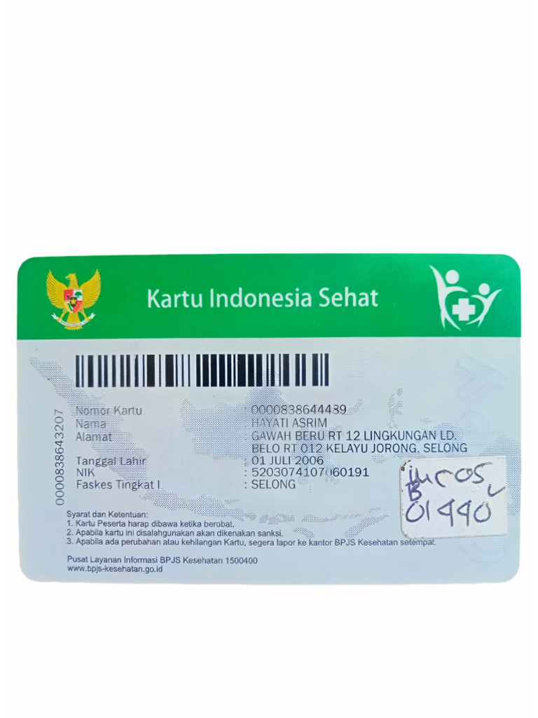Kartu Bpjs | PDF