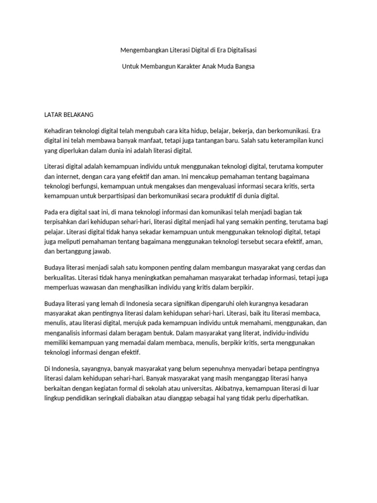 Menyala Esay Kuuuu | PDF