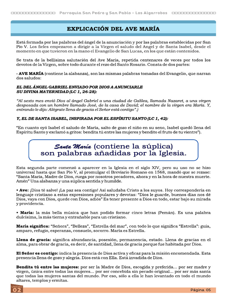 Tema Ave Maria | PDF