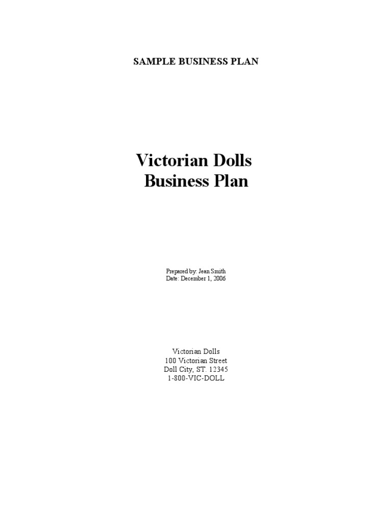 Sample Craft Business Plan | PDF | Retail | Expense