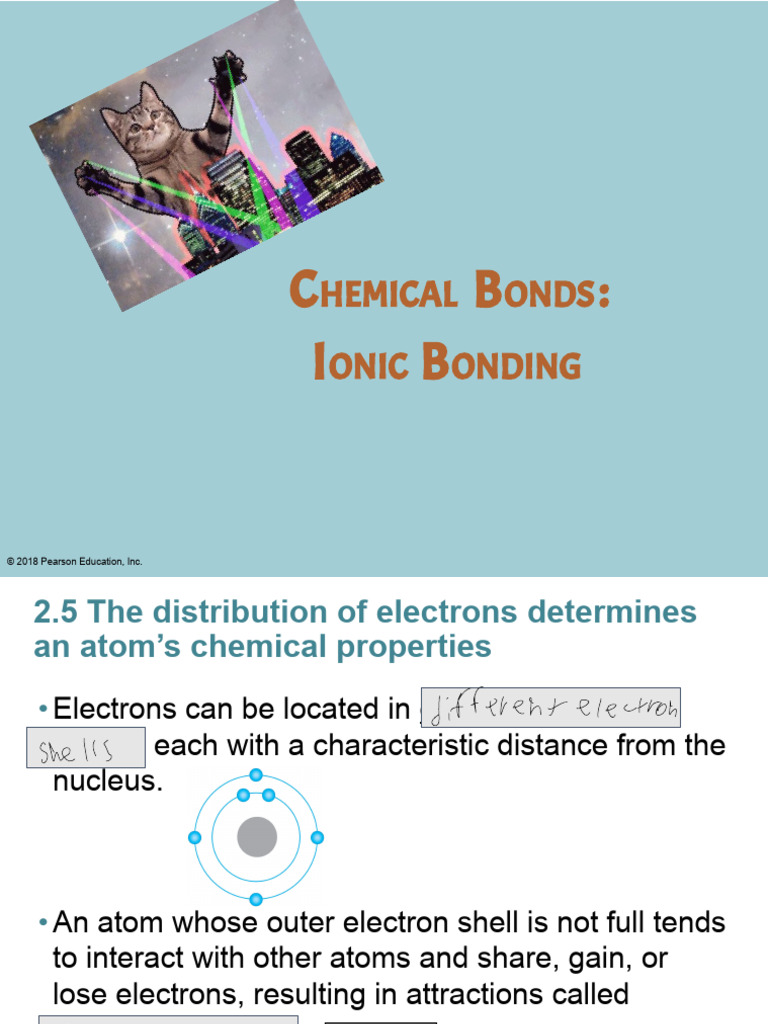 C B: I B: Hemical Onds Onic Onding | PDF
