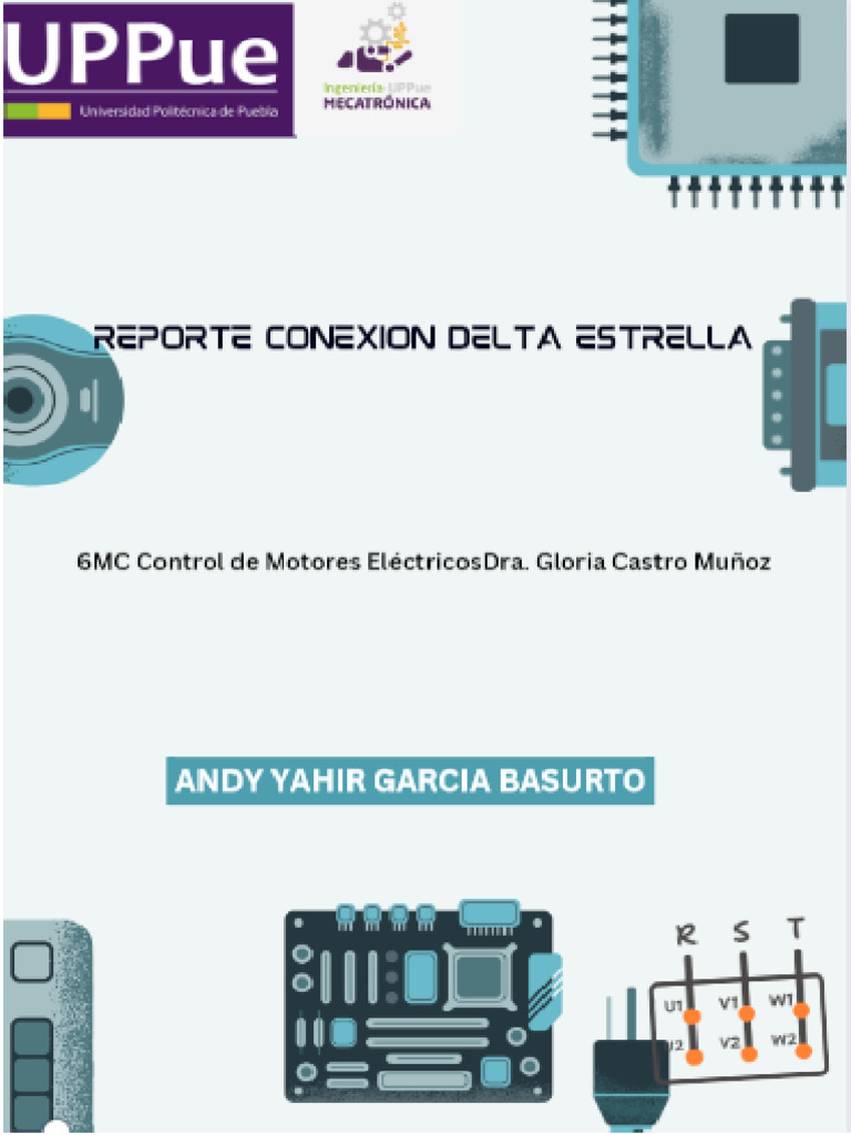Reporte Conexion Delta Estrella | PDF