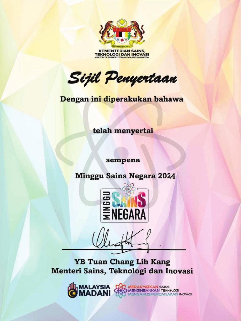 Muhammad Harraz Thaqif Bin Muhammad Omar Kuiz Alam Sekitar | PDF