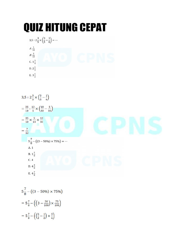 Kj-Hitung Cepat | PDF