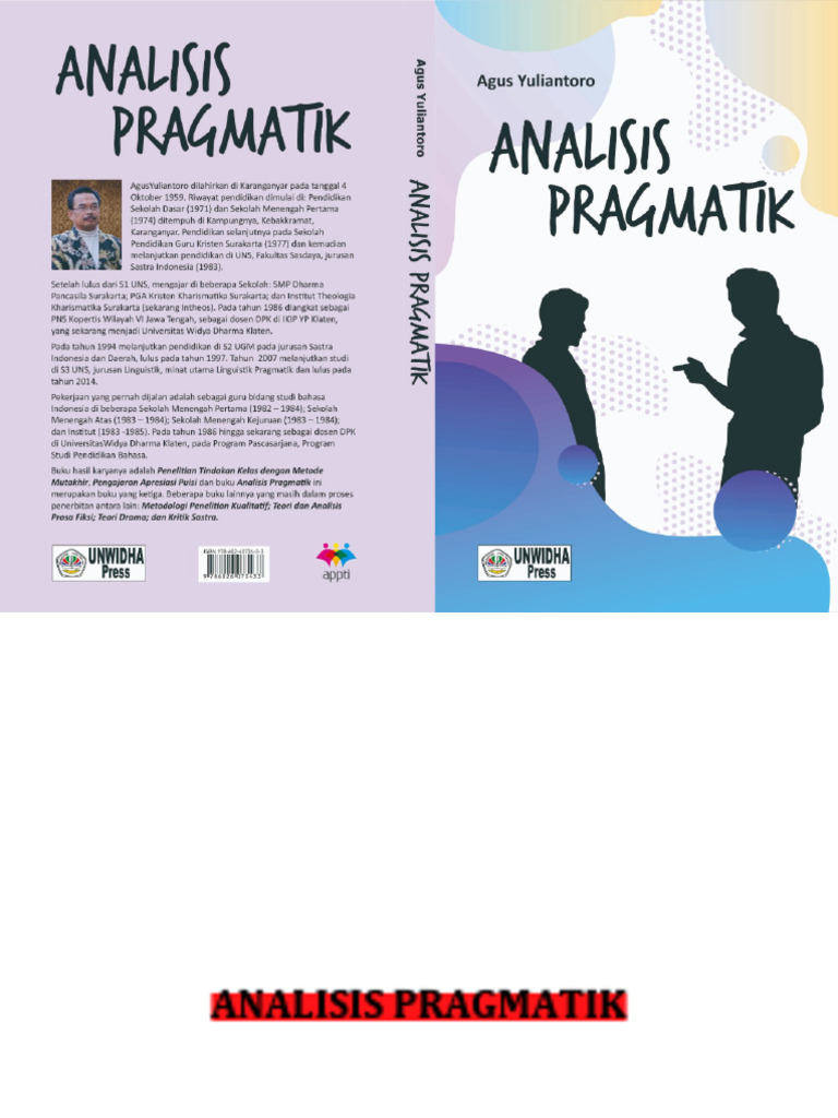 BUKU Analisis Pragmatik PAK AGUS | PDF