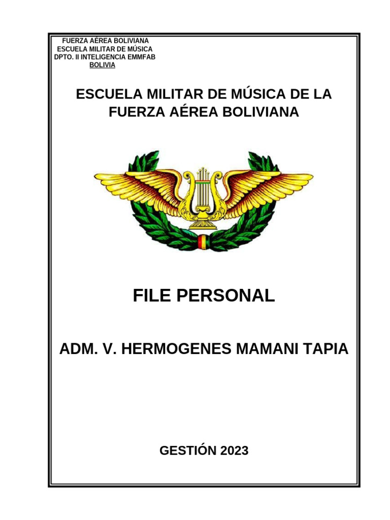 Mosol File Personal 1 | PDF